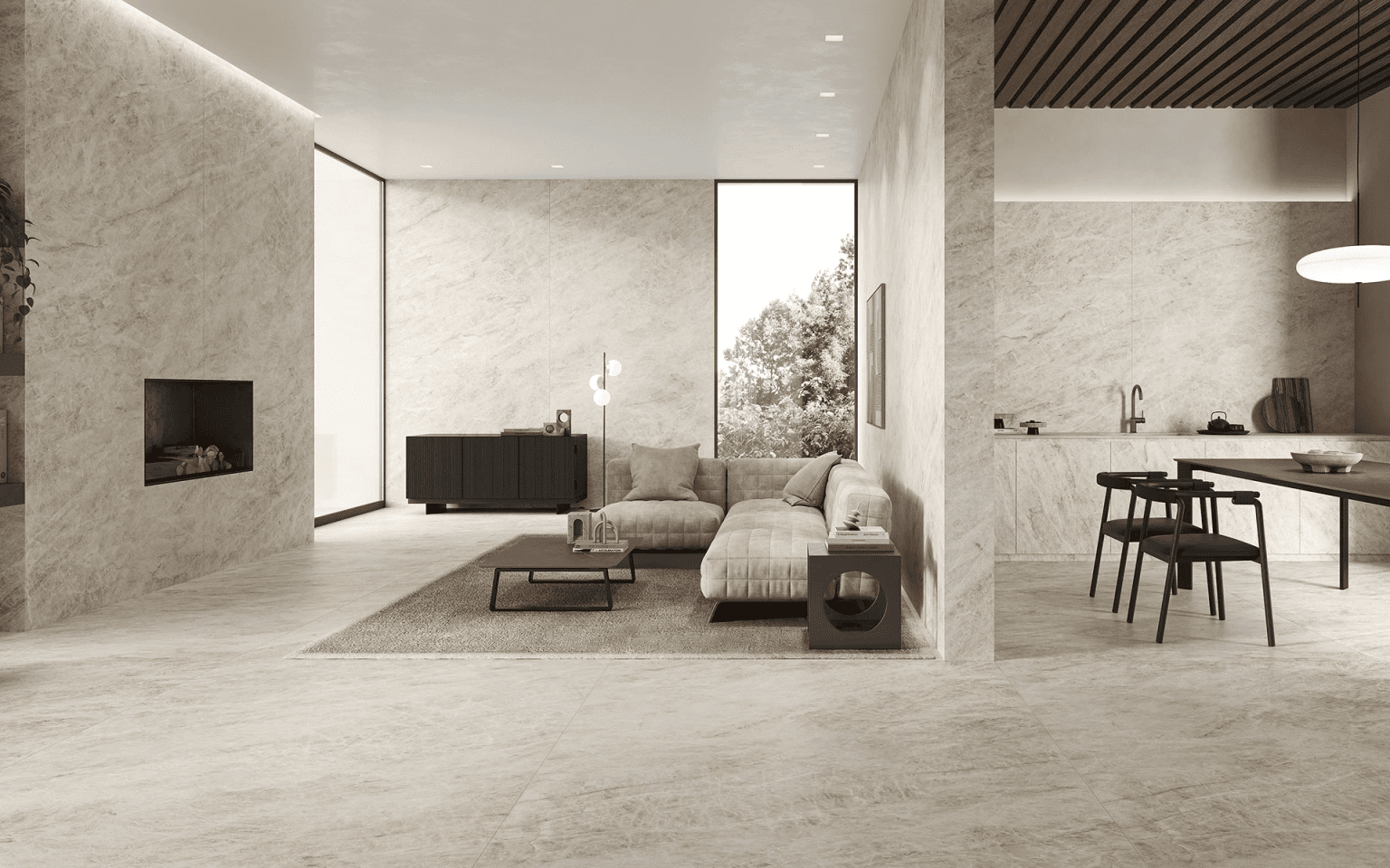 Timeless Elegance: The Marble-Look Taj Mahal Porcelain Stone Slab by ...